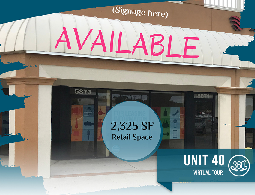 Midway Plaza_Unit 40_Storefront 2021 – Franklin Street